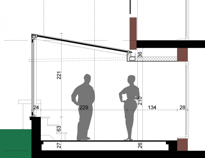 Véranda à Vincennes : MANUEL DELLUC ARCHITECTE